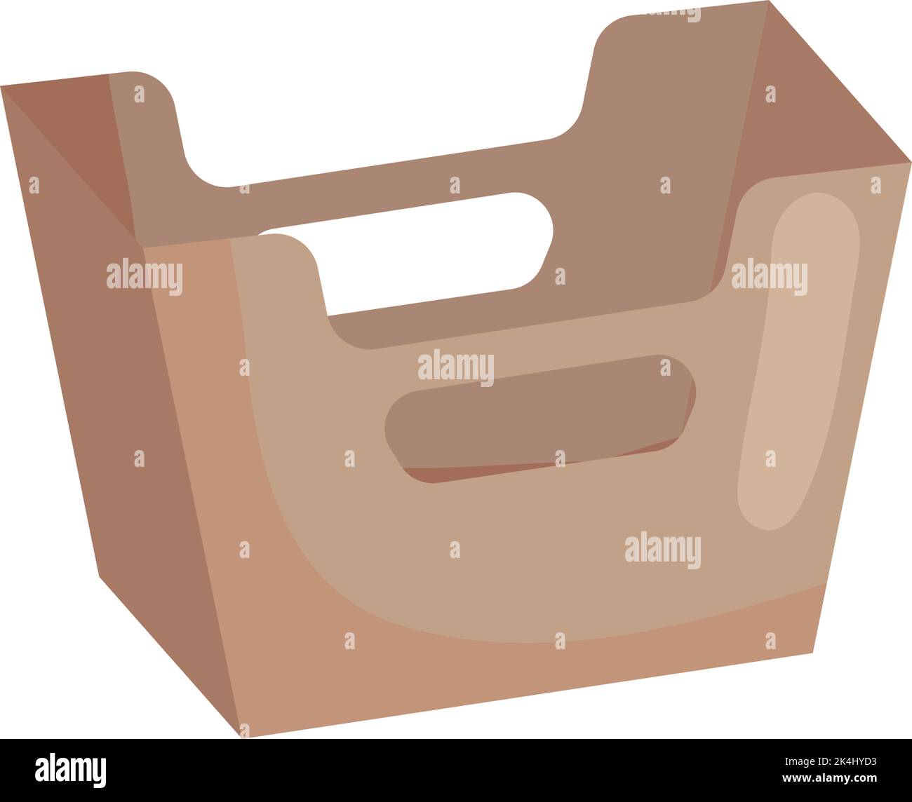 eco basket packaging Stock Vector Image & Art - Alamy