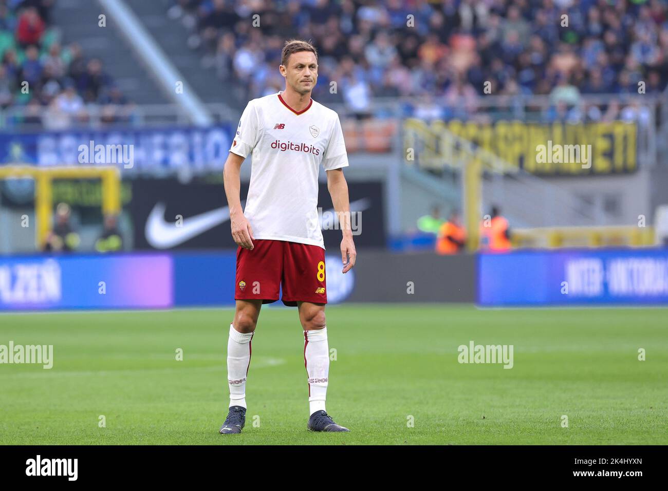 Milan, Italy. 1st Oct, 2022. Italy, Milan, oct 1 2022: Nemanja Matic ...