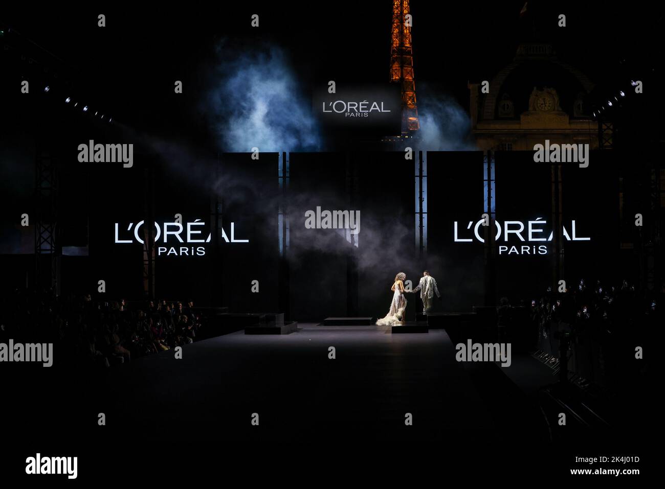 The runway of the Le Défilé L'Oréal during Paris Fashion Week Ready to ...