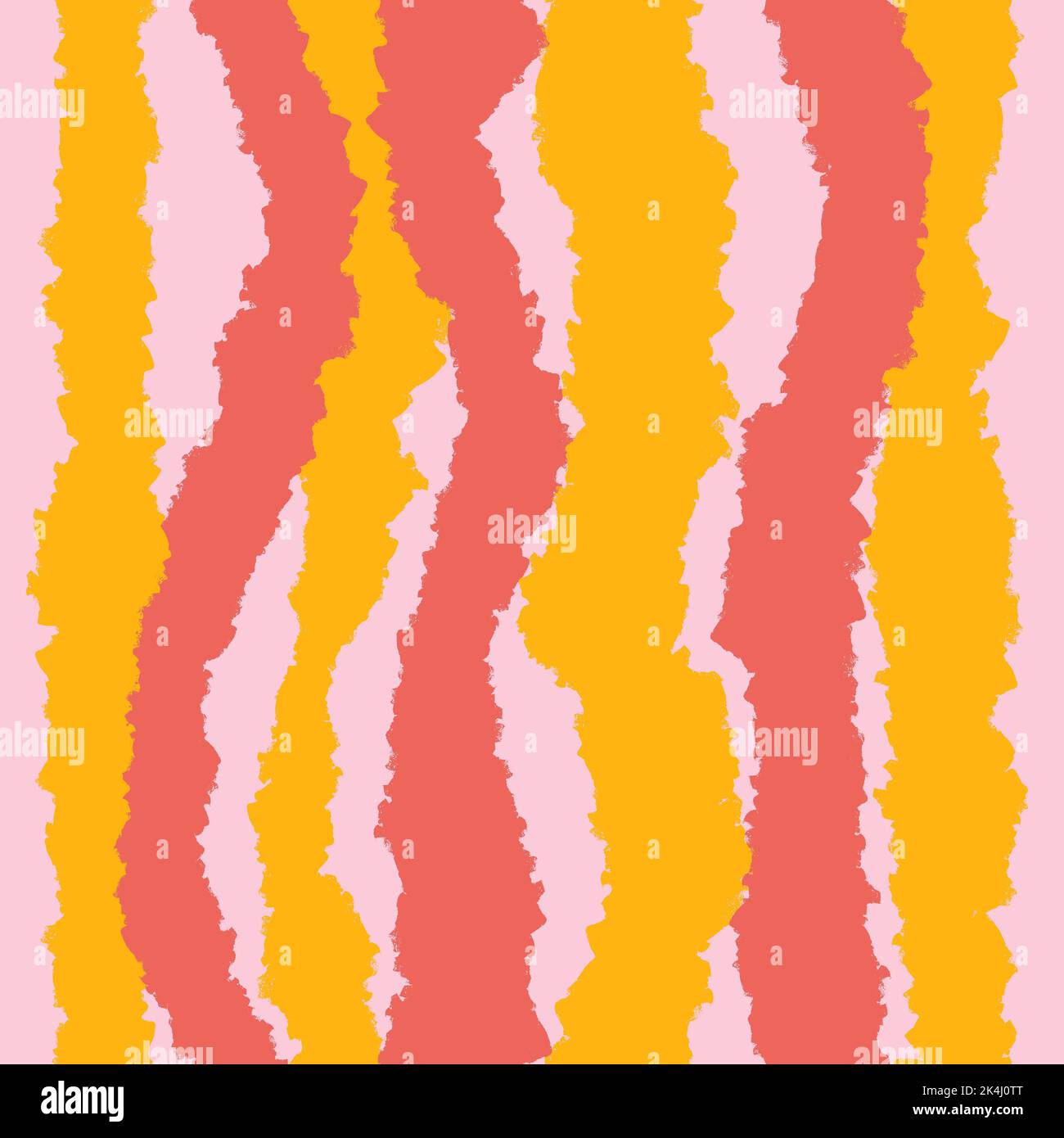 Hand drawn seamless pattern with stripes lines geometric abstract ...