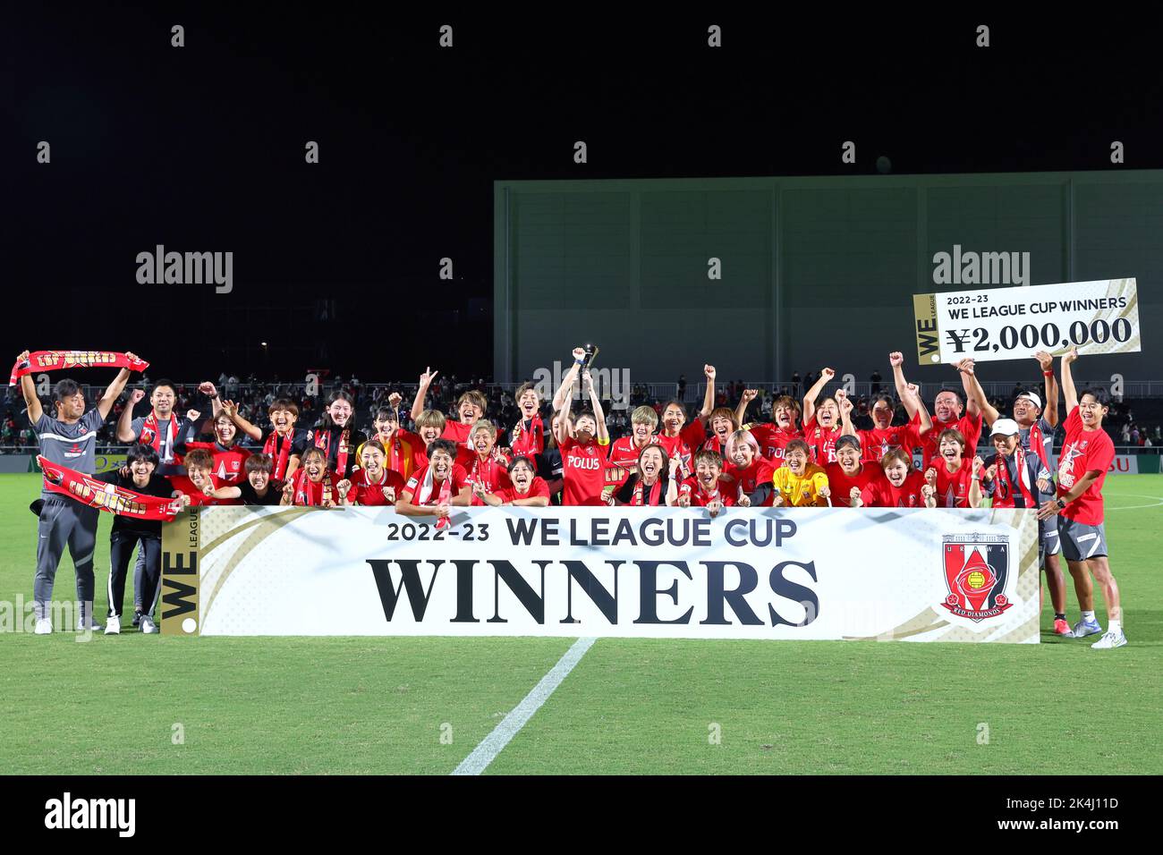 Ajinomoto Feild Nishigaoka, Tokyo, Japan. 1st Oct, 2022. Urawa Reds ...