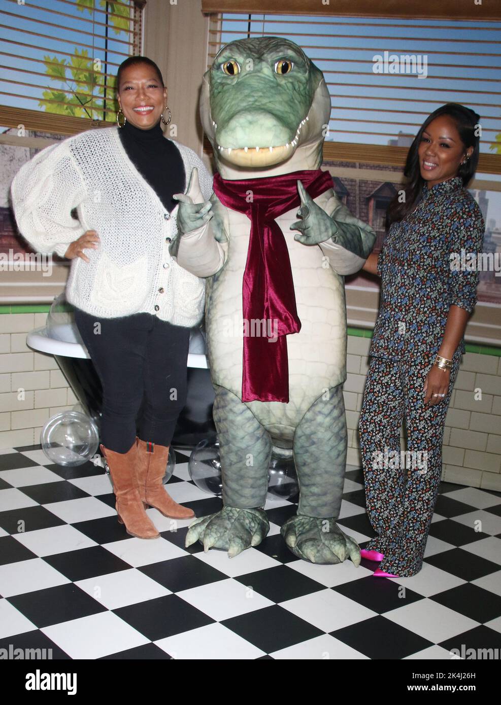 New York, NY, USA. 02nd Oct, 2022. Queen Latifah and Eboni Nichols at "Lyle, Lyle, Crocodile ...