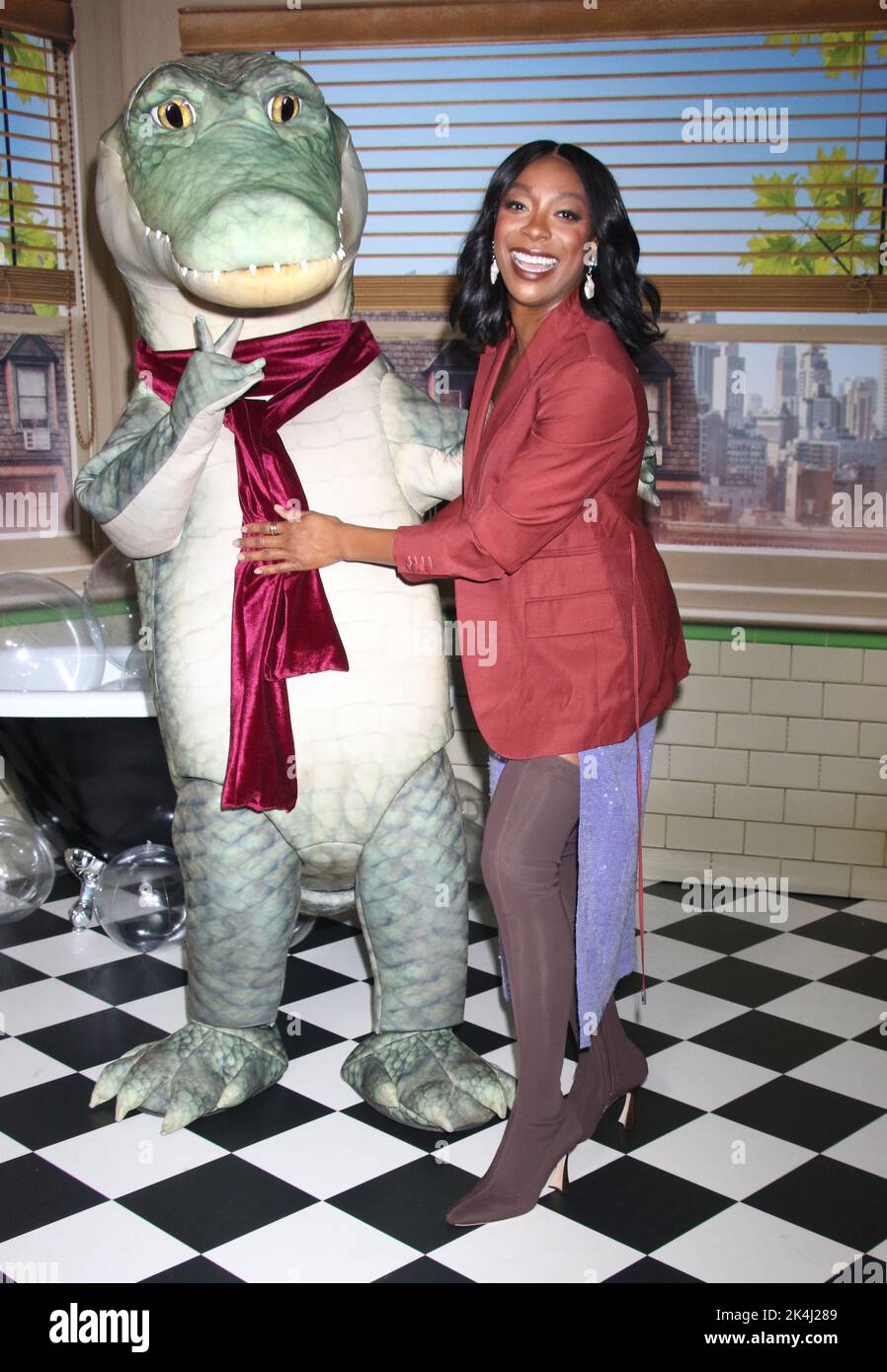 New York, NY, USA. 02nd Oct, 2022. Ego Nwodim at "Lyle, Lyle, Crocodile ...