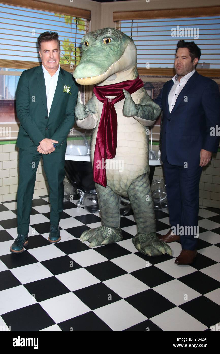 New York, NY, USA. 02nd Oct, 2022. Will Speck, Josh Gordon at "Lyle, Lyle, Crocodile" World ...