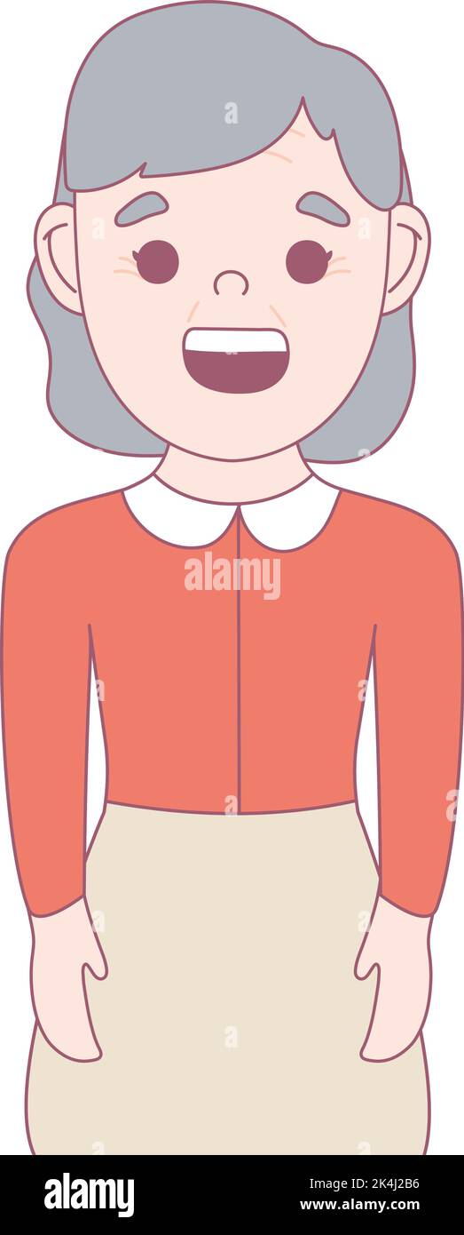 granny old character Stock Vector Image & Art - Alamy