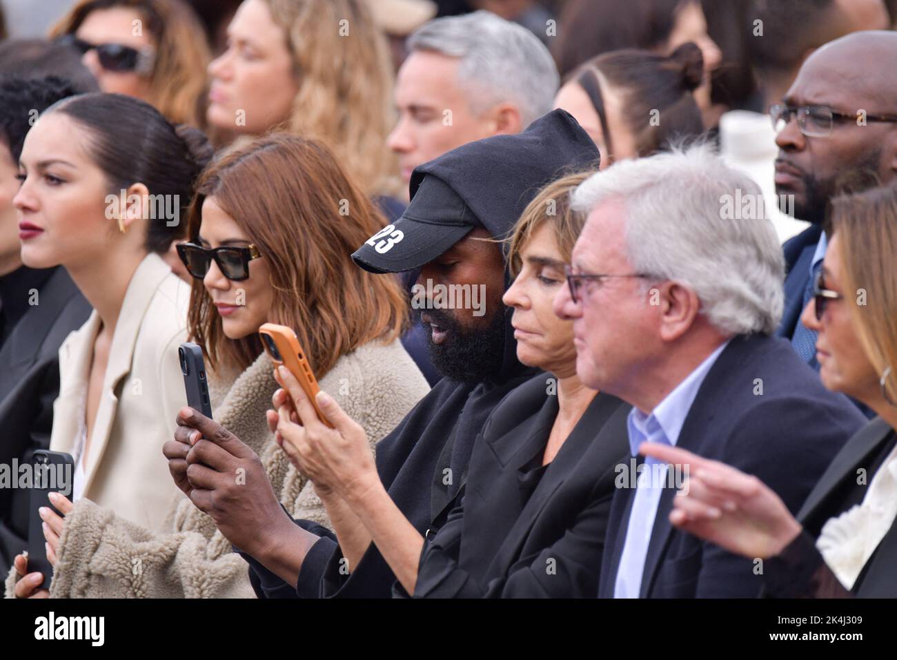 Olivia Rodrigo, Kanye West, Carine Roitfeld and Sidney Toledan attend ...
