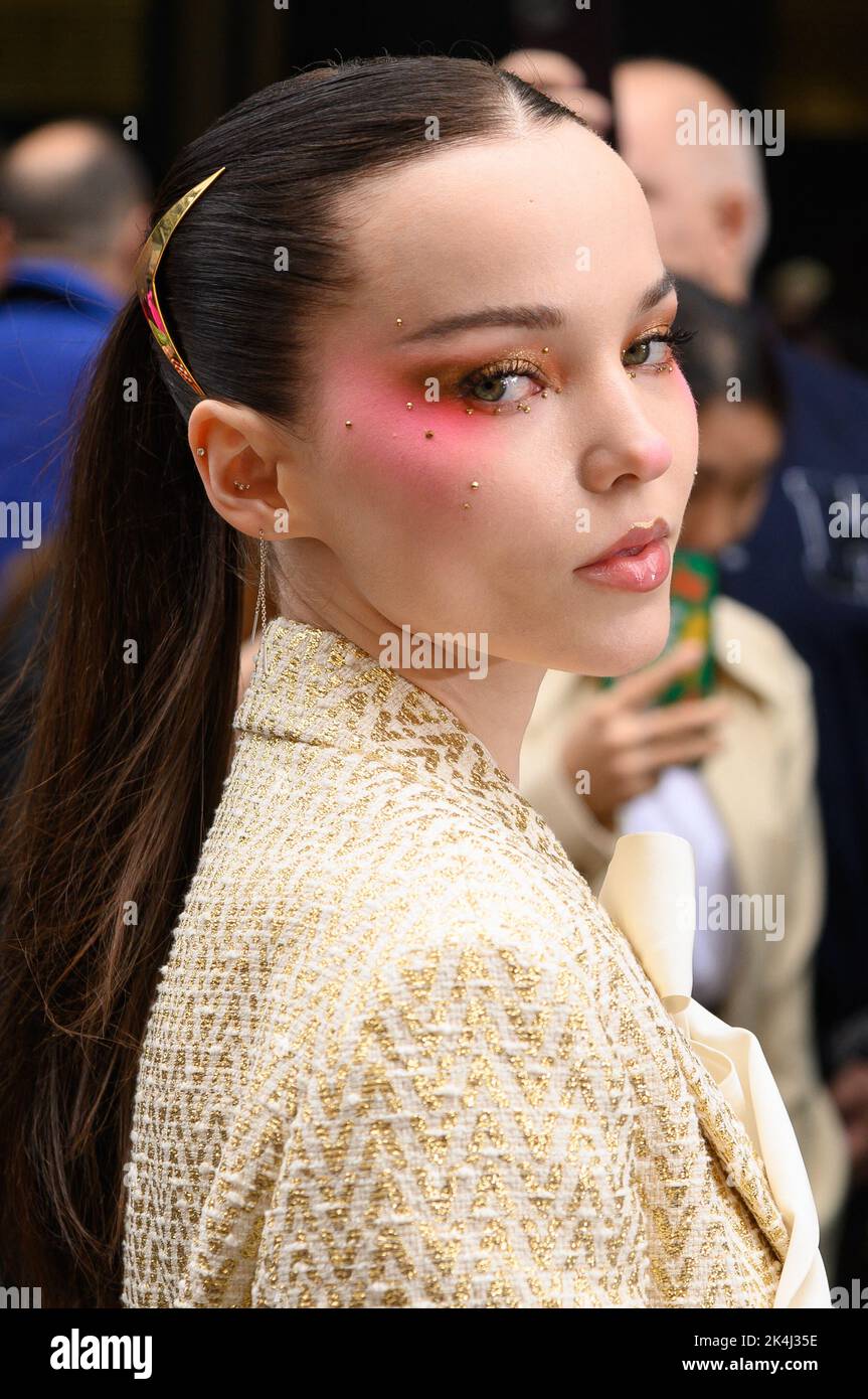 Dove Cameron attends the Valentino Womenswear Spring/Summer 2023 show ...