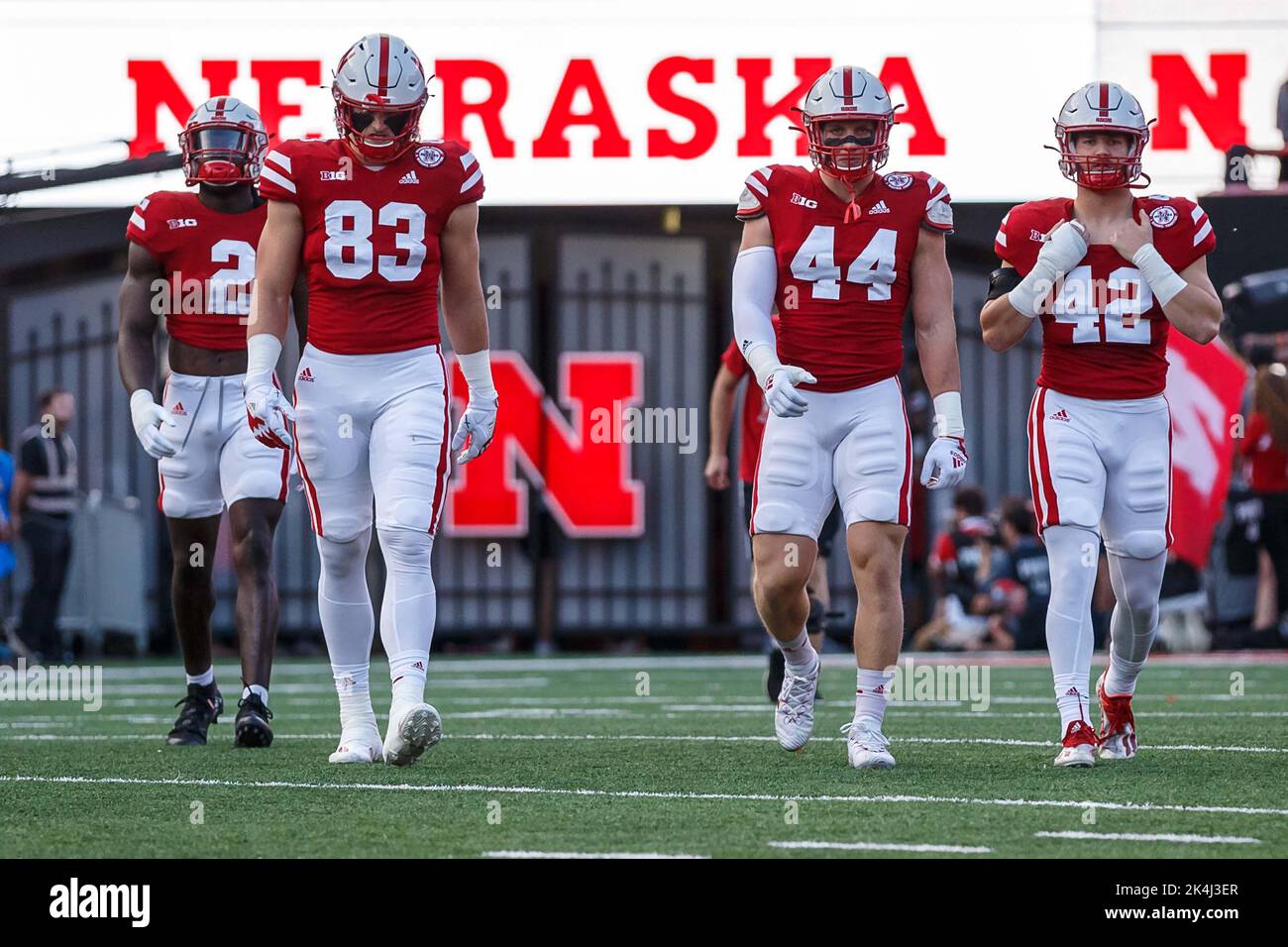 Nebraska cornhuskers 2022 football hi-res stock photography and images ...