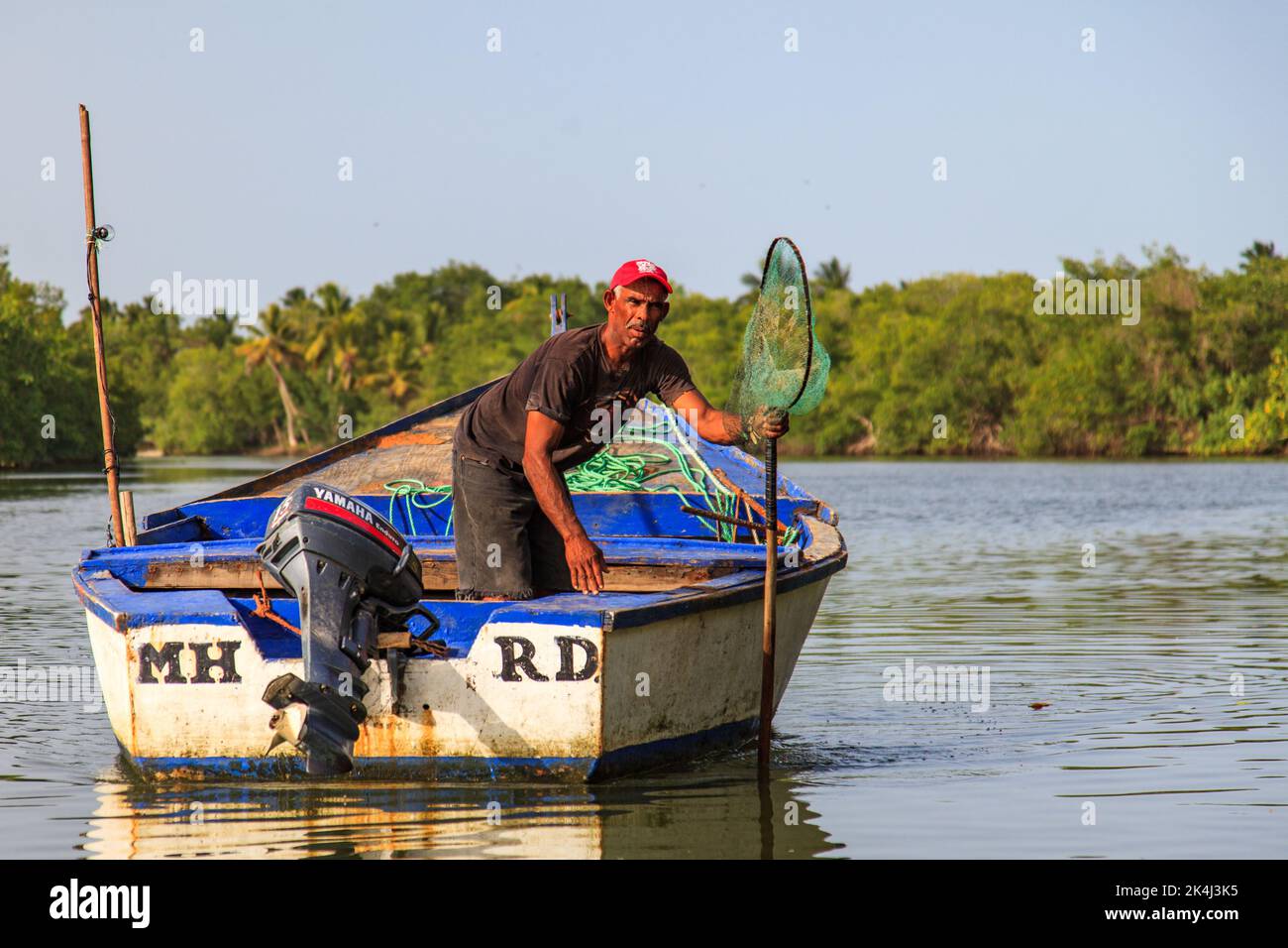 Fishing boats in dominican republic hi-res stock photography and images ...