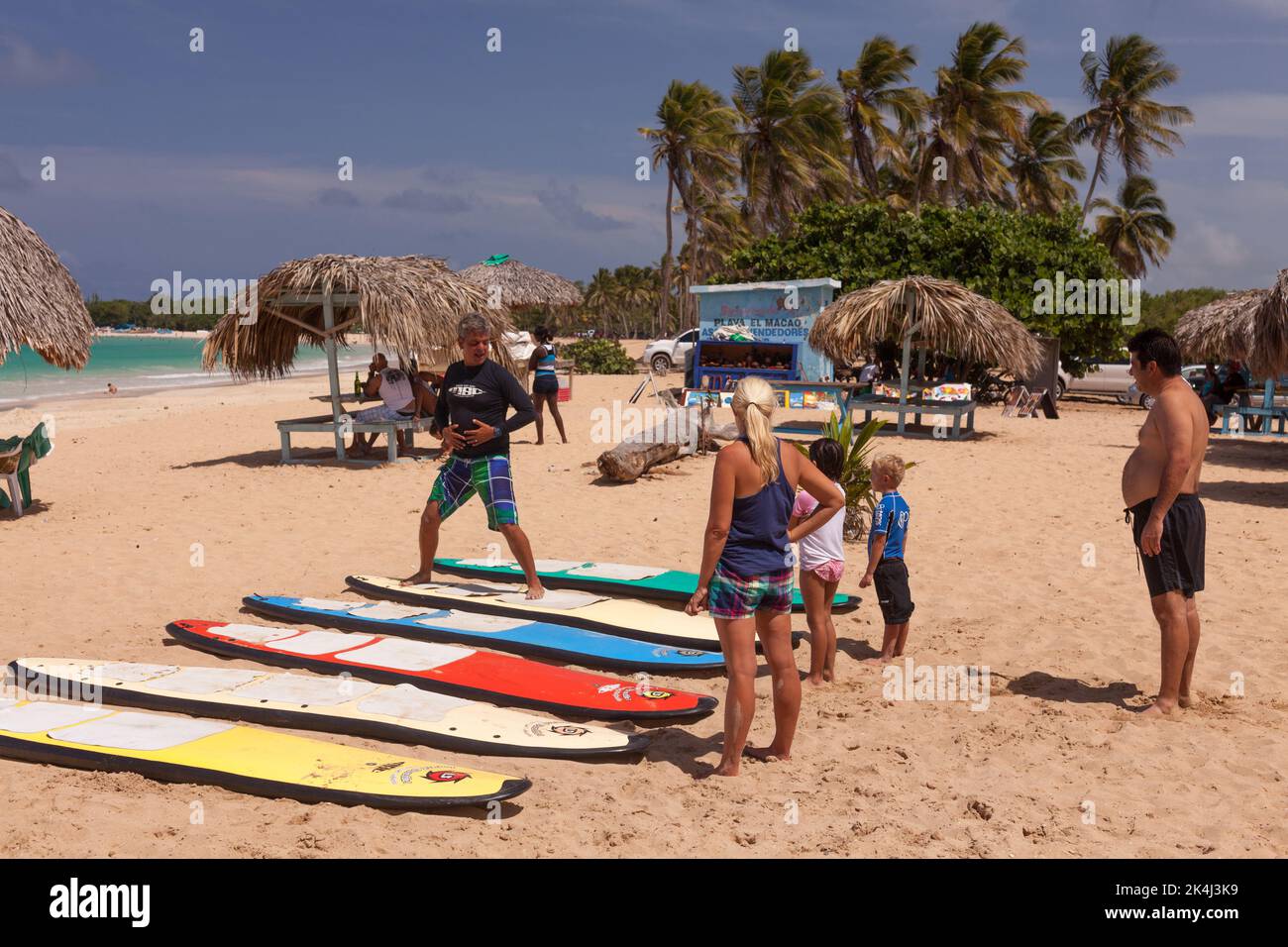Playa macao beach punta cana hi-res stock photography and images - Alamy