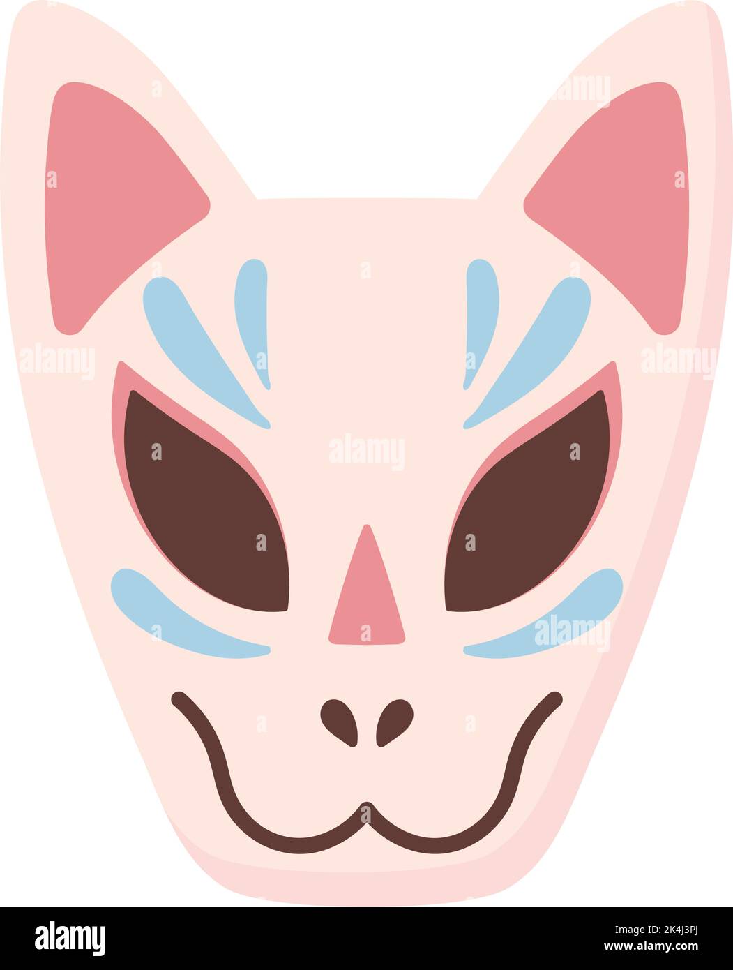 japanese mask culture Stock Vector Image & Art - Alamy