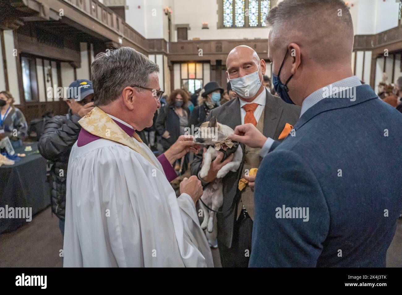 NEW YORK, NY - OCTOBER 02: The Very Reverend Patrick Malloy, Ph.D ...
