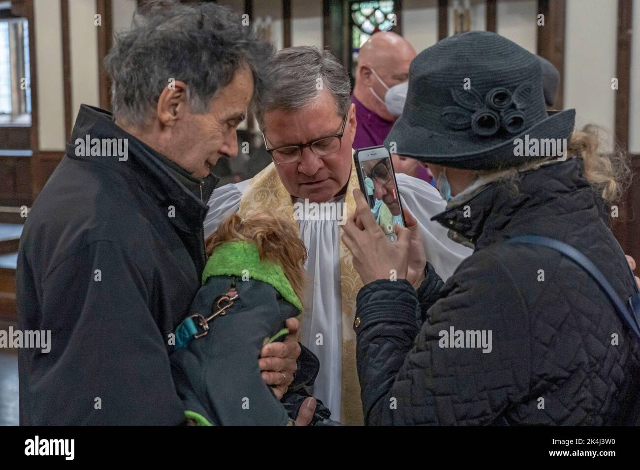 NEW YORK, NY - OCTOBER 02: The Very Reverend Patrick Malloy, Ph.D ...