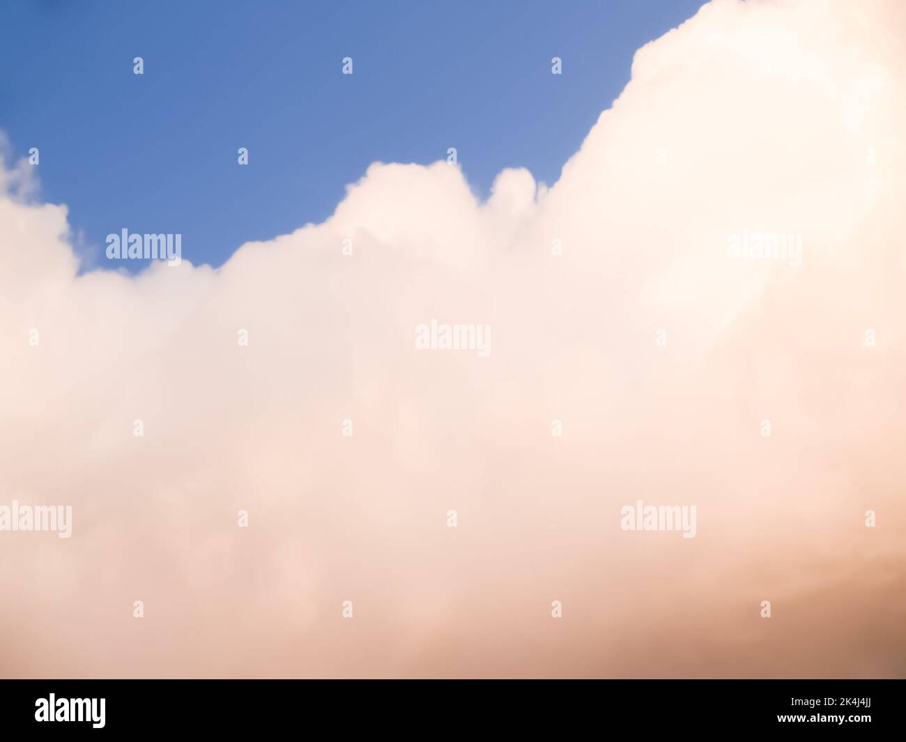 Heavy clouds fill sky portending rain and a change in weather Stock ...