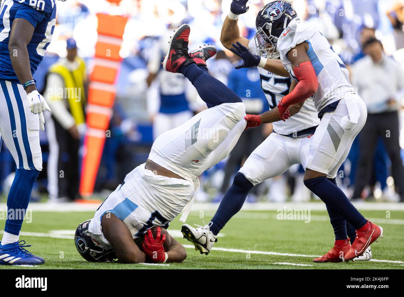 October 02, 2022: Tennessee Titans defensive lineman Teair Tart (93 ...