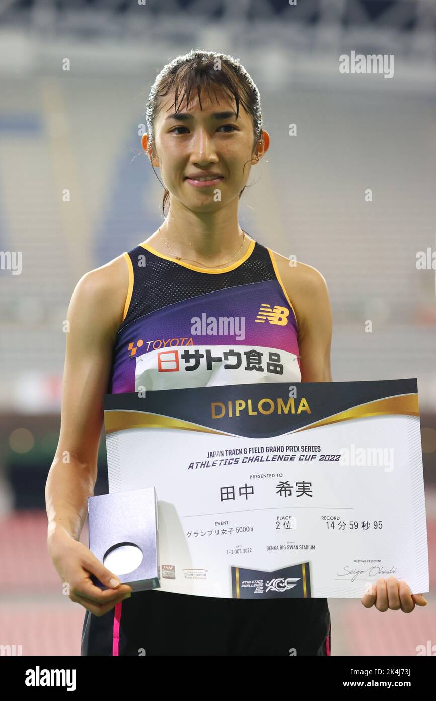 Denka Big Swan Stadium, Niigata, Japan. 1st Oct, 2022. Nozomi Tanaka, OCTOBER 1, 2022 ...