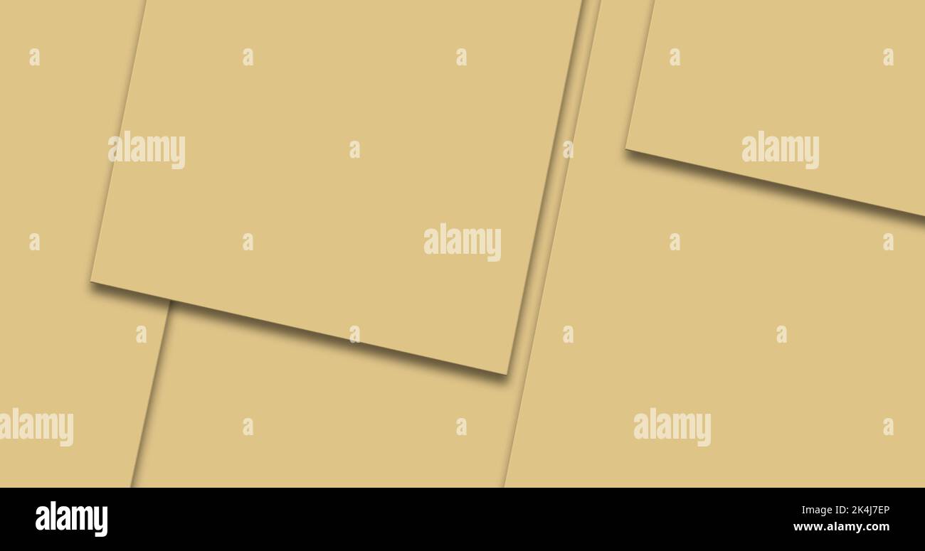 Beautiful 3d paper blanks texture for art design. Geometric banner ...