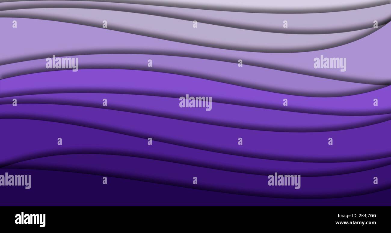 Abstract colorful layers background for art banner design. Curve lines ...
