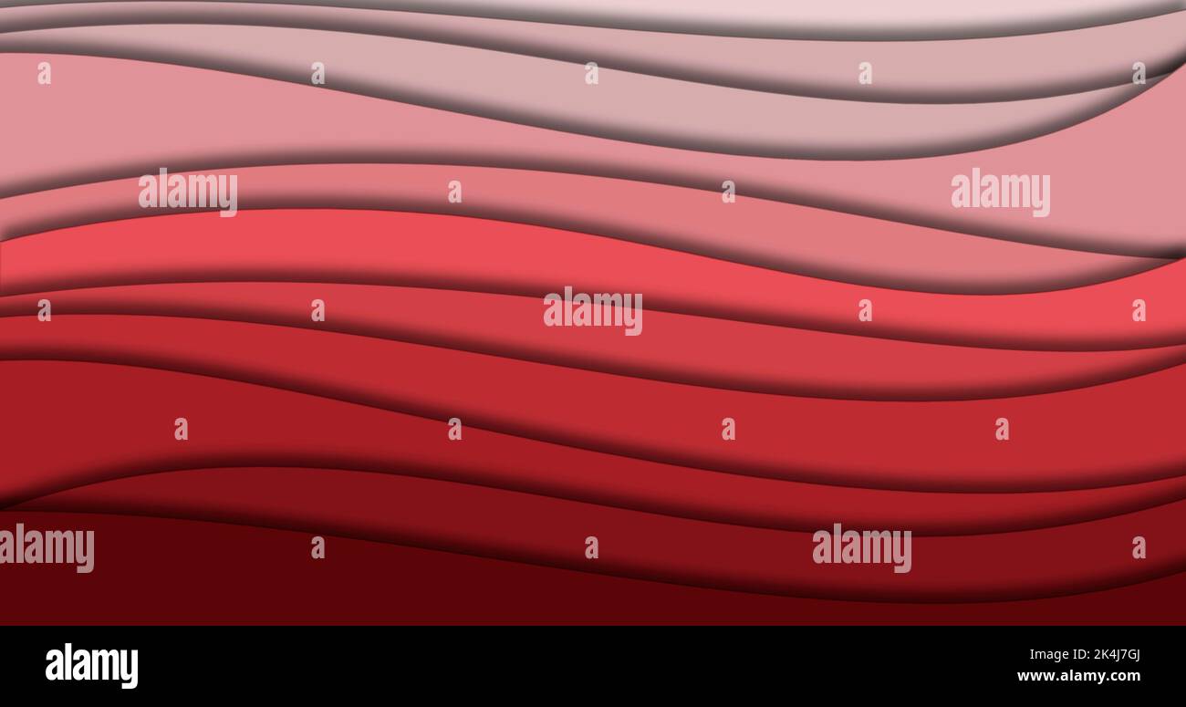 Abstract colorful layers background for art banner design. Curve lines ...