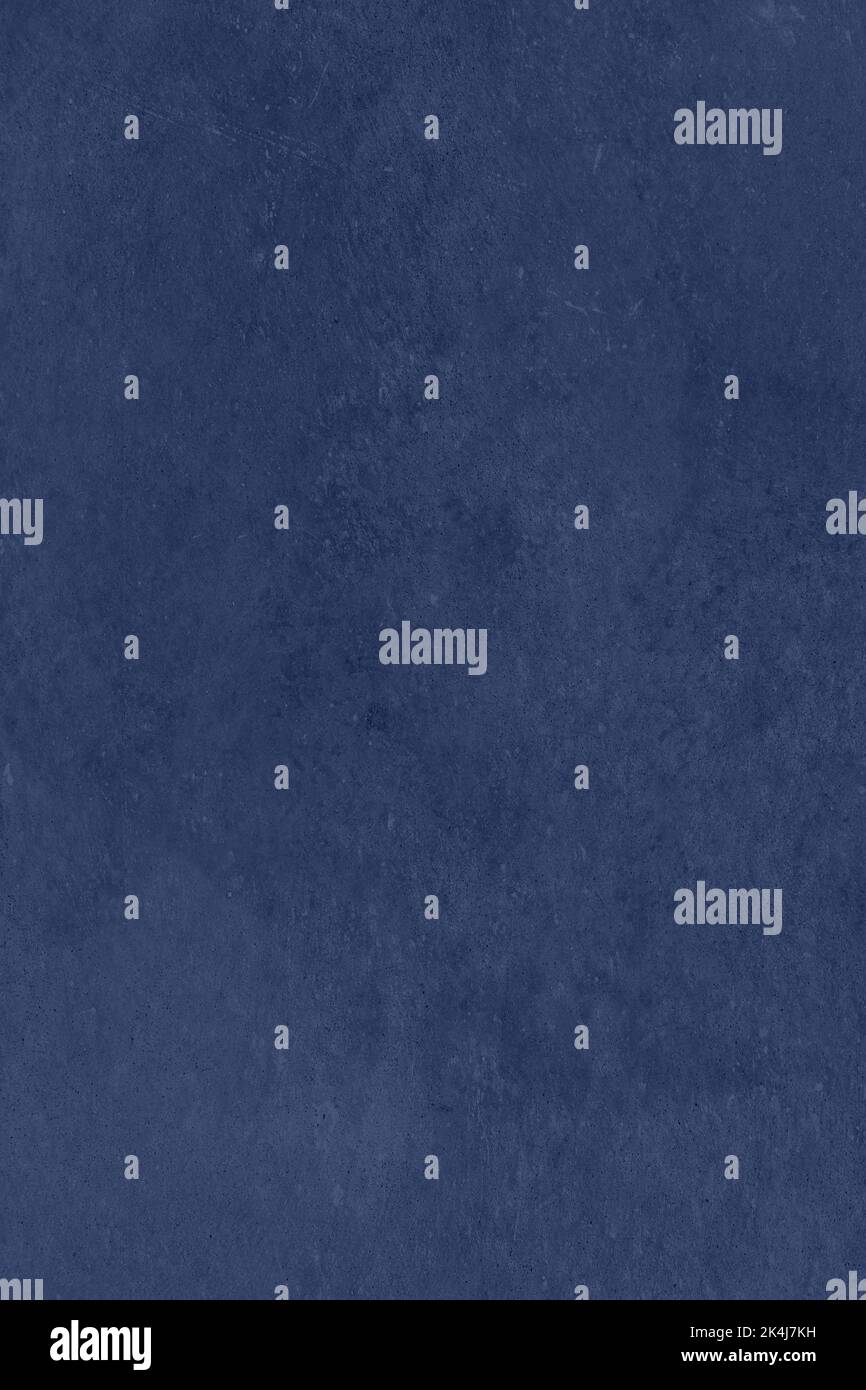 Saturated dark blue colored low contrast Concrete textured background ...