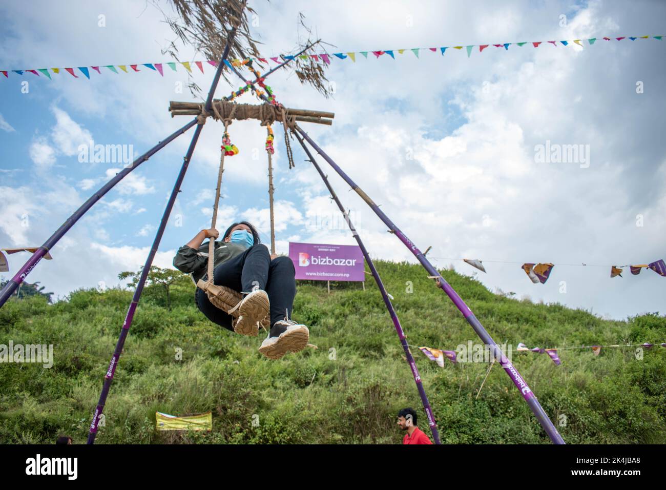Dashain fest hi-res stock photography and images - Alamy