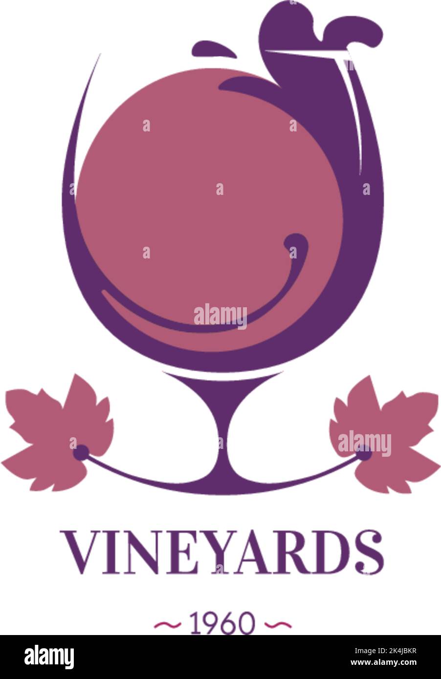 Wine harvest in vineyards Stock Vector Images - Alamy
