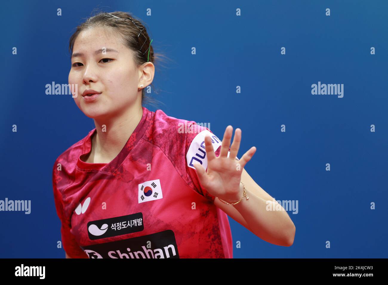 Chengdu, China's Sichuan Province. 3rd Oct, 2022. Yoon Hyobin of South ...