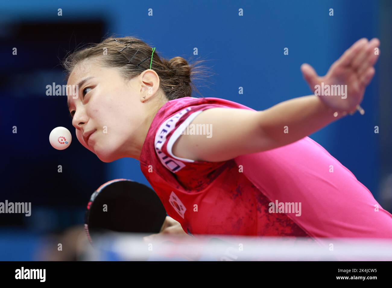 Chengdu, China's Sichuan Province. 3rd Oct, 2022. Yoon Hyobin of South ...