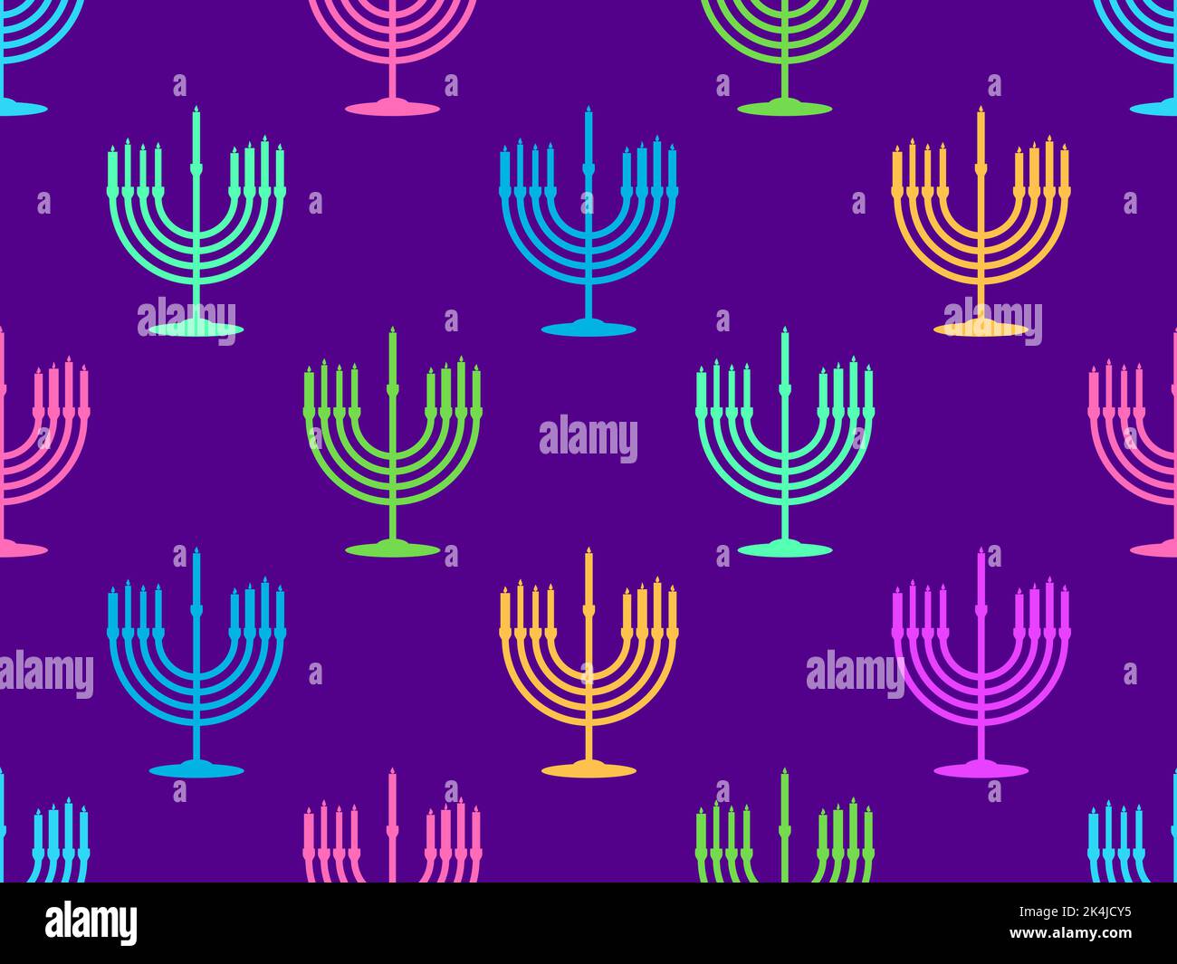 Menorahs Stock Vector Images - Alamy