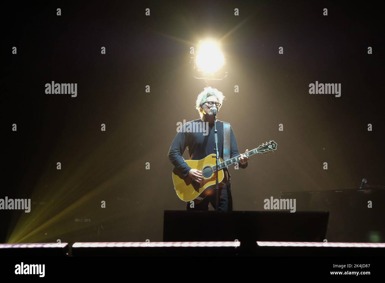 Arena di Verona, Verona, Italy, October 02, 2022, Niccolo Fabi during ...