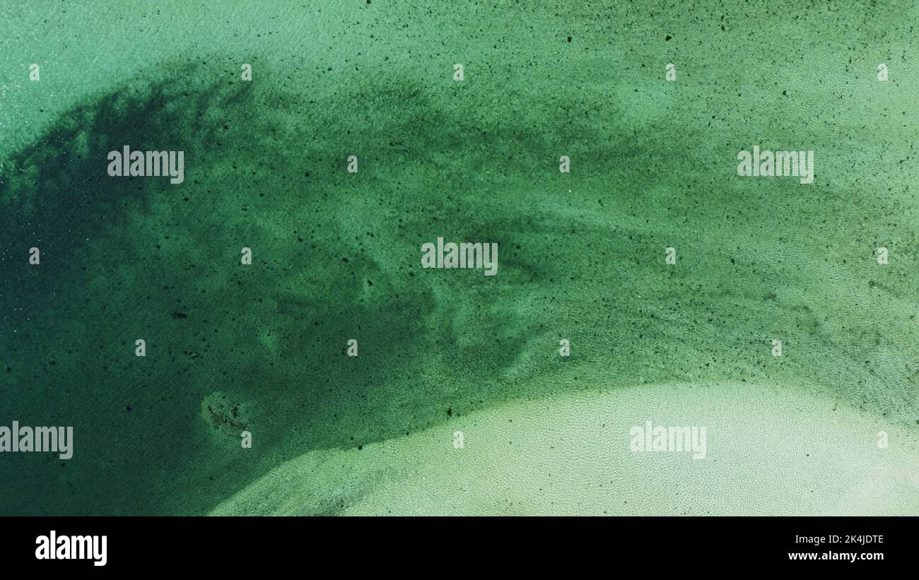 Drone aerial texture exotic lagoon hi-res stock photography and images ...