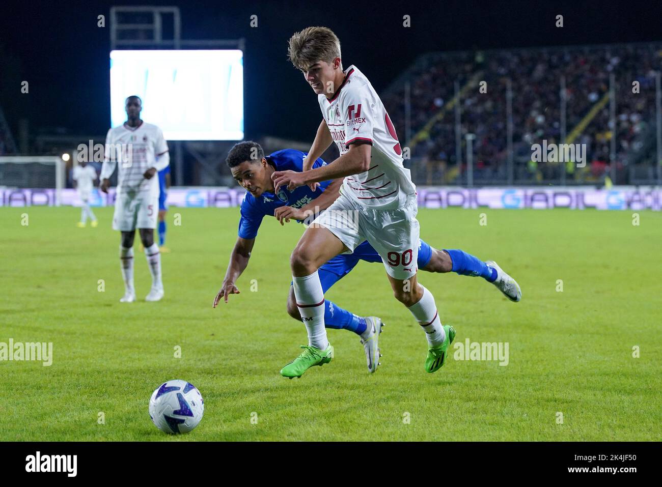 Empoli, Italy. 01st Oct, 2022. Charles De Ketelaere of AC Milan during ...