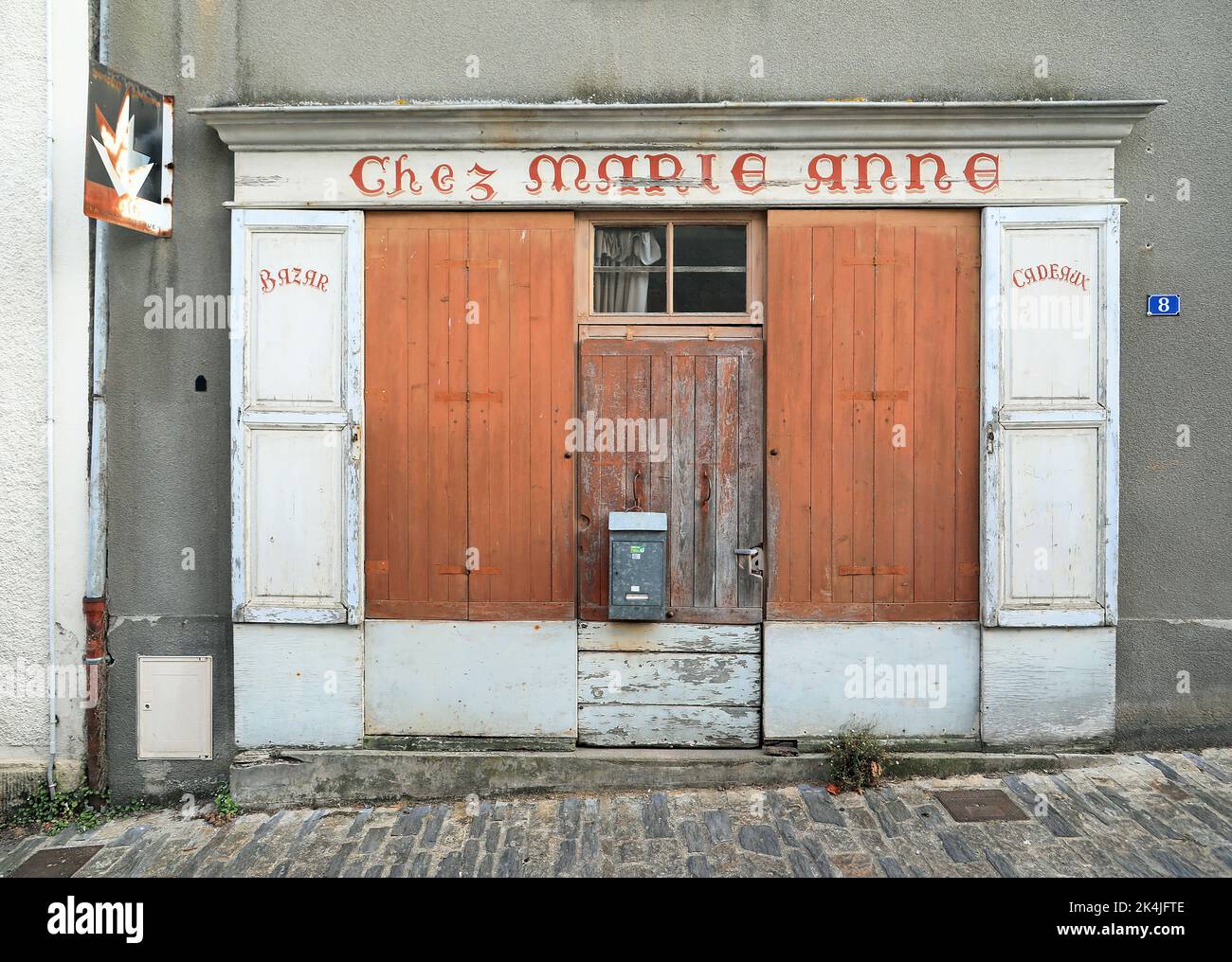 Chez Marie Anne, Le Cellier, France Stock Photo - Alamy