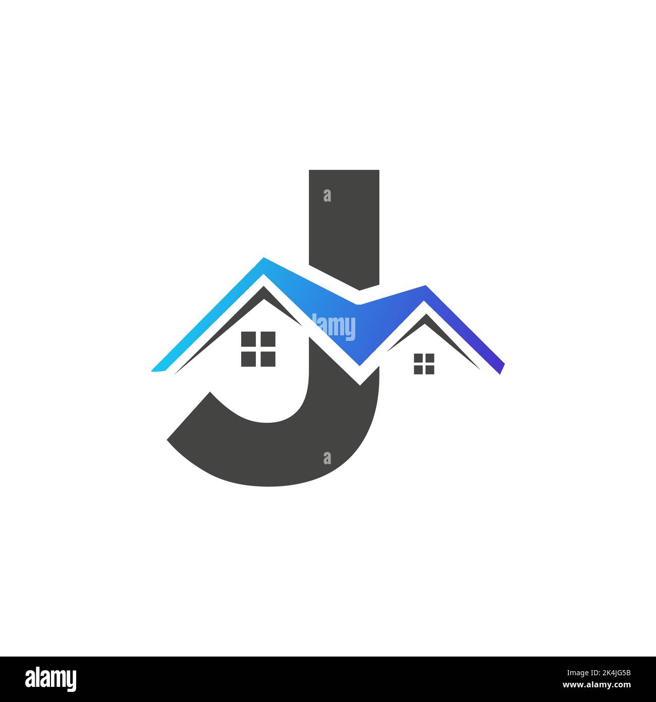 J property logo hi-res stock photography and images - Alamy