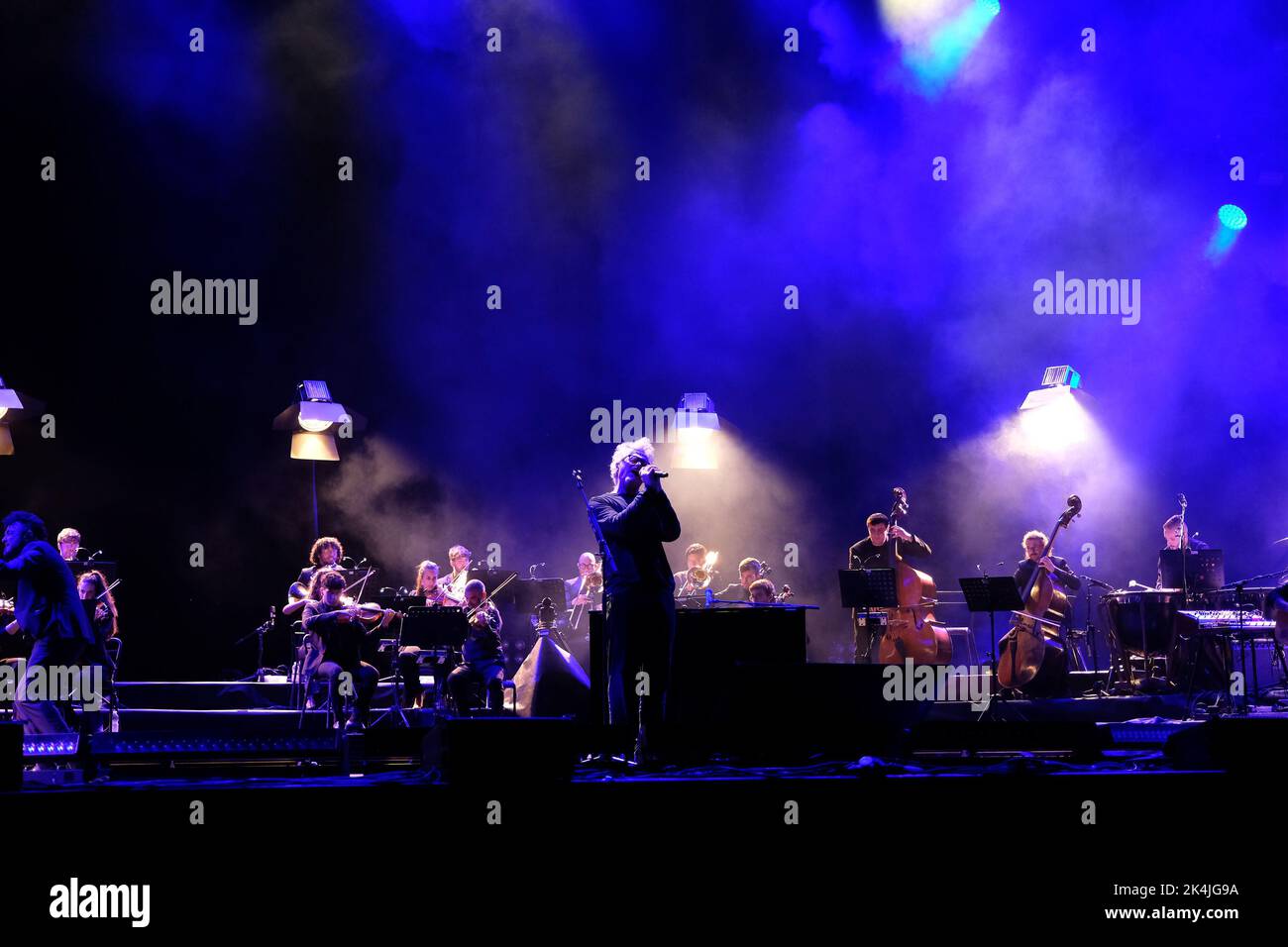 Arena di Verona, Verona, Italy, October 02, 2022, Niccolo Fabi during ...