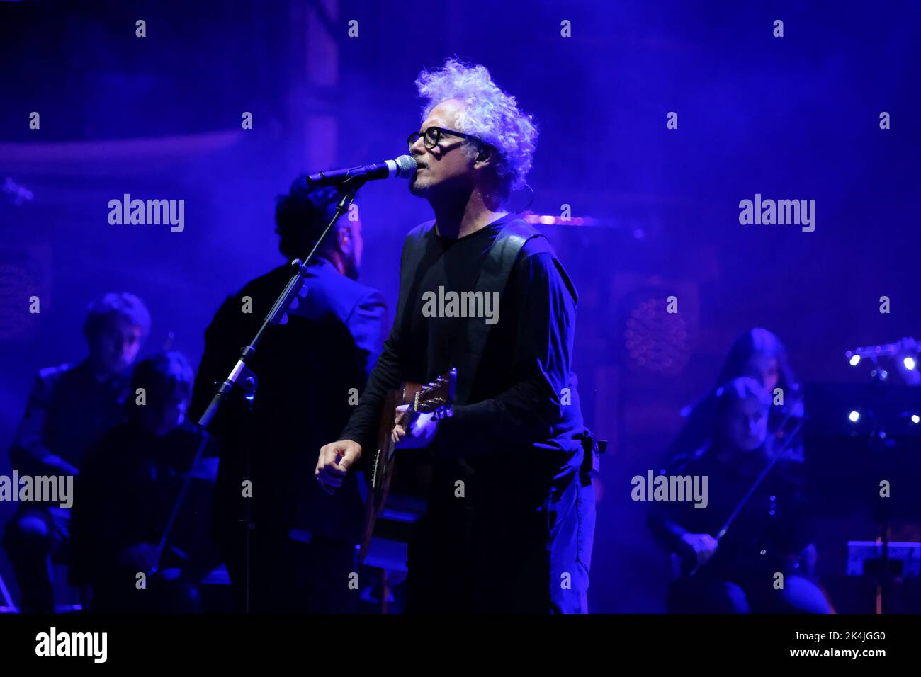 Arena di Verona, Verona, Italy, October 02, 2022, Niccolo Fabi during ...