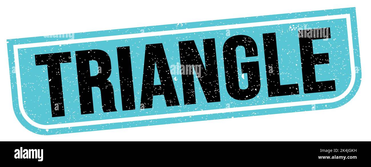 Stamp logo triangle Cut Out Stock Images & Pictures - Alamy