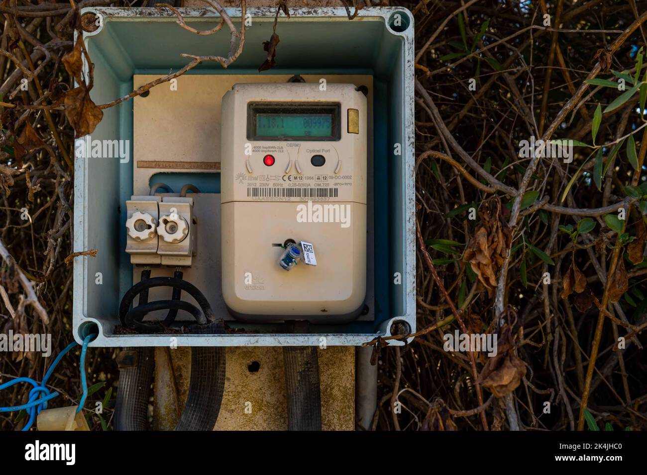 Electric meter box hi-res stock photography and images - Alamy