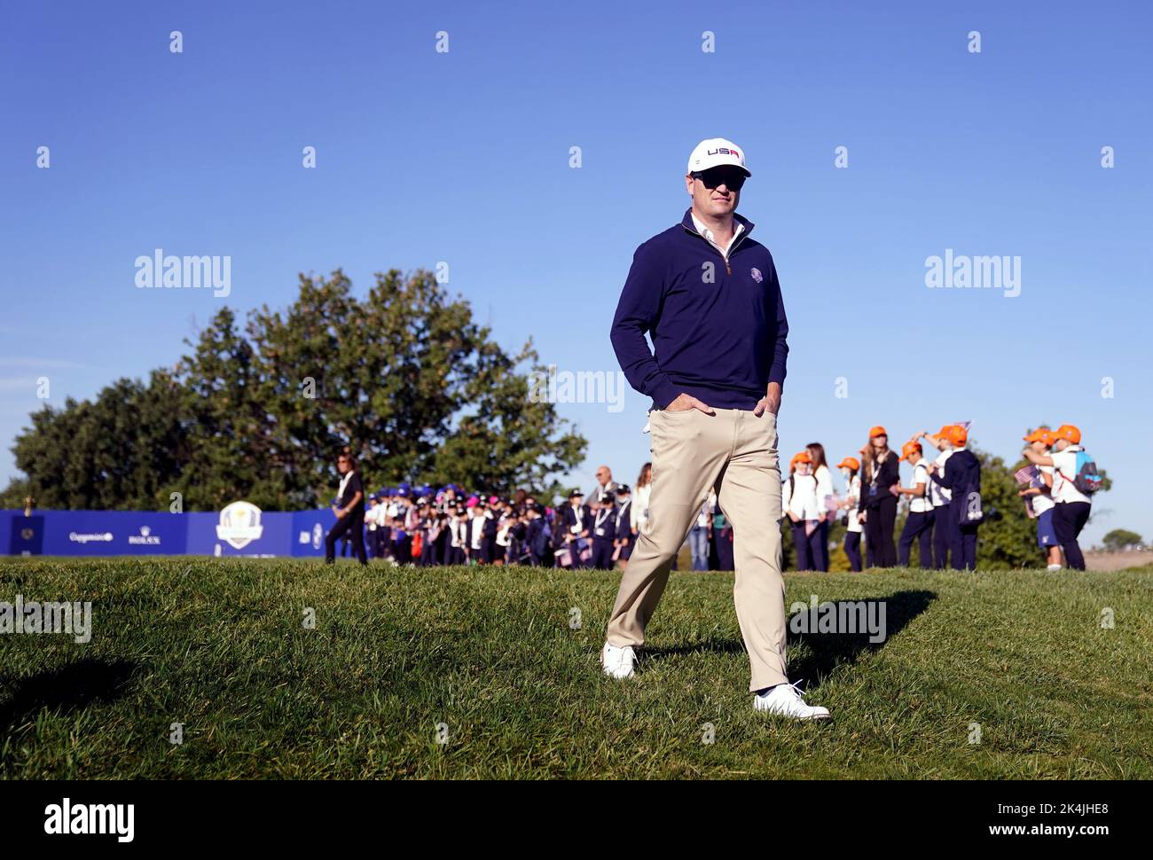 USA Ryder Cup captain Zac Johnson at the Marco Simone Golf and Country ...