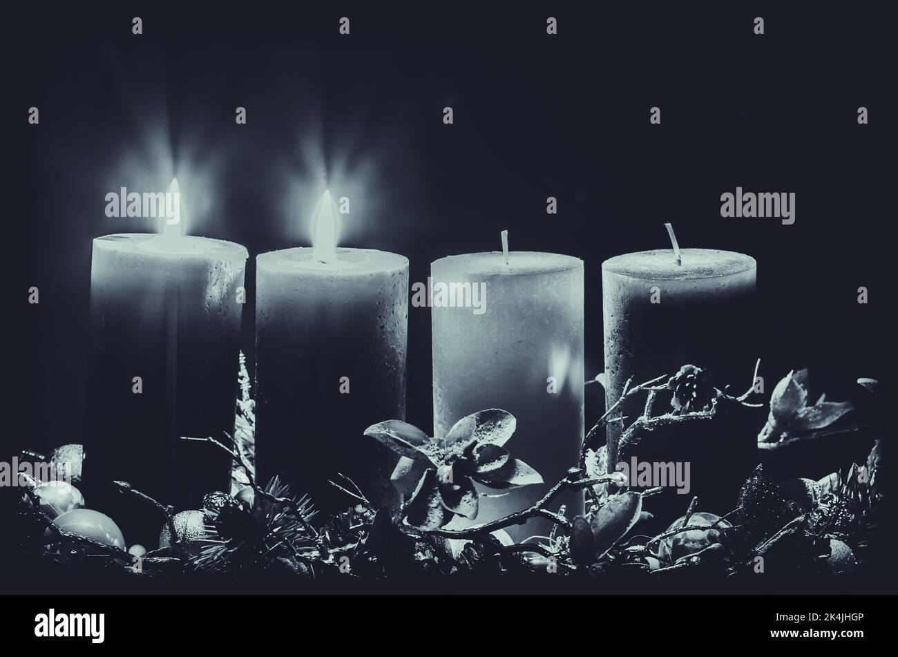 Fourth week of advent hi-res stock photography and images - Alamy