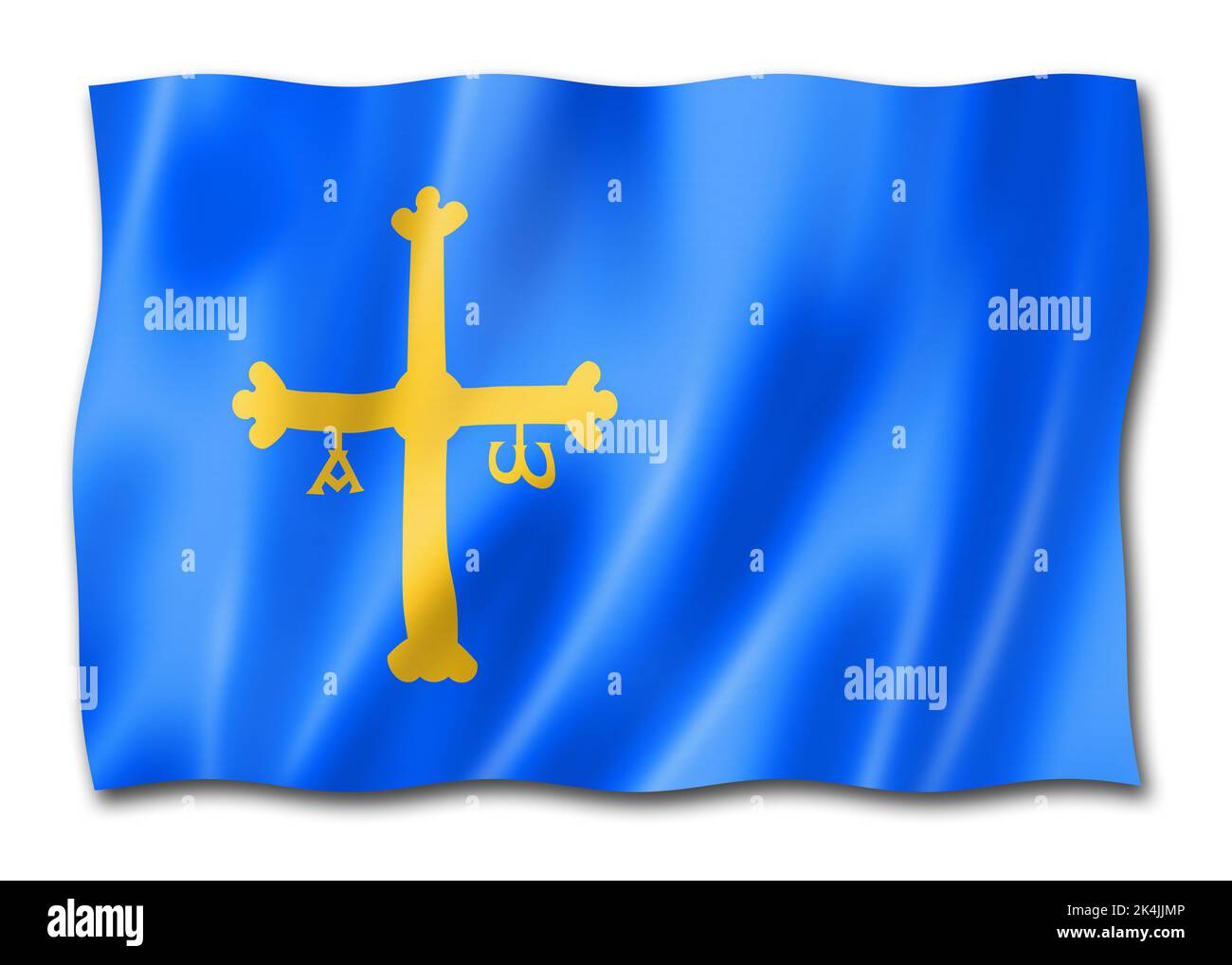 Flag of the region asturias hi-res stock photography and images - Alamy
