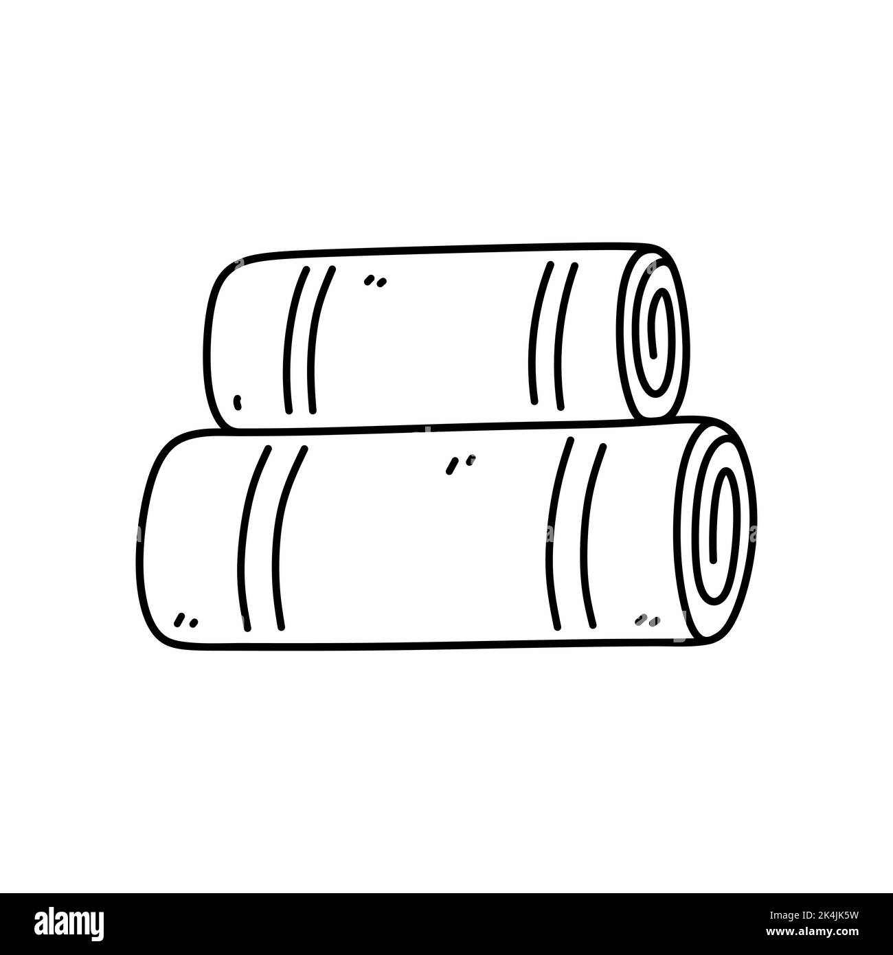 Hand drawn soft logo Black and White Stock Photos & Images - Alamy