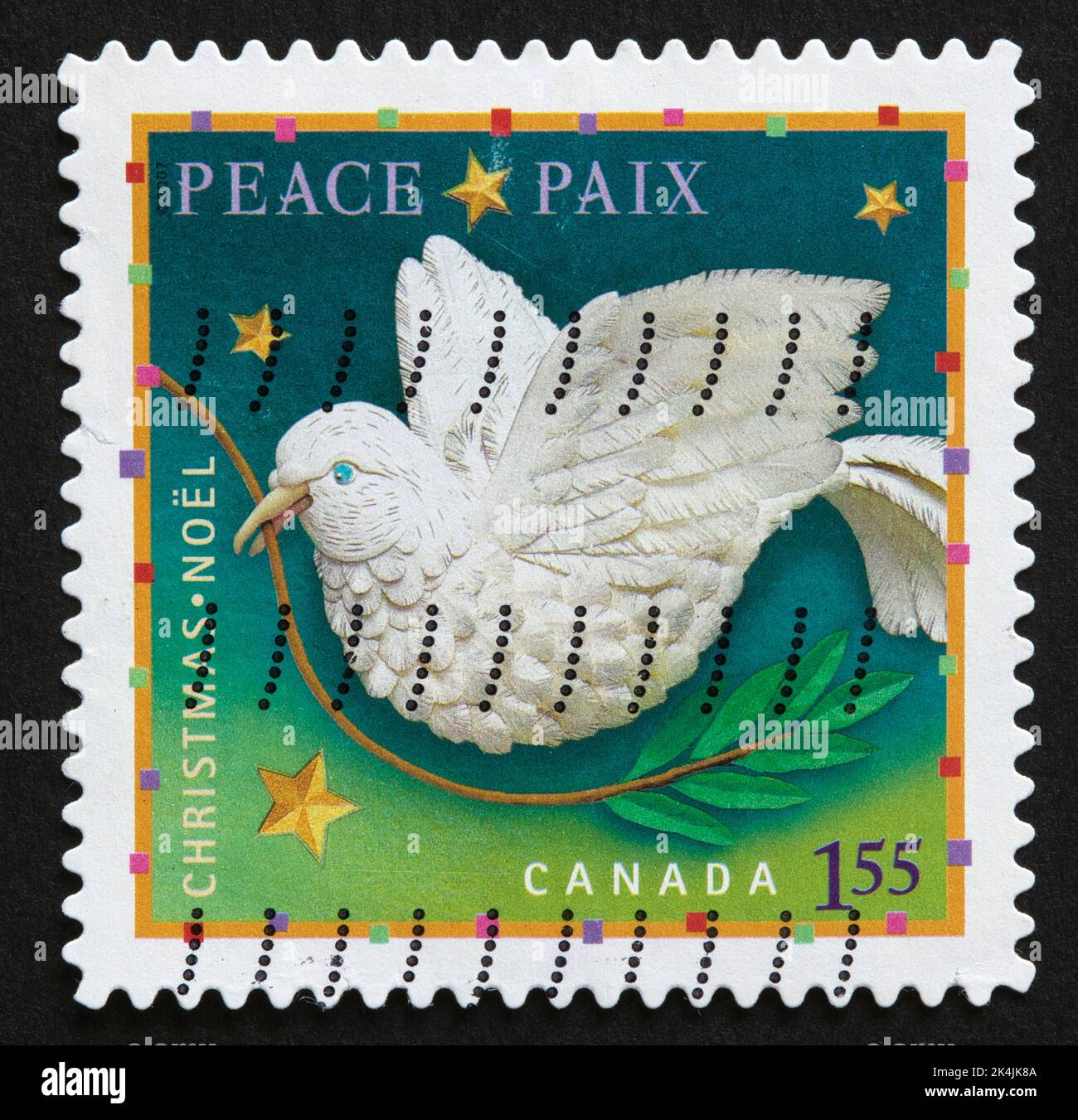 Canadian postage stamp Stock Photo - Alamy