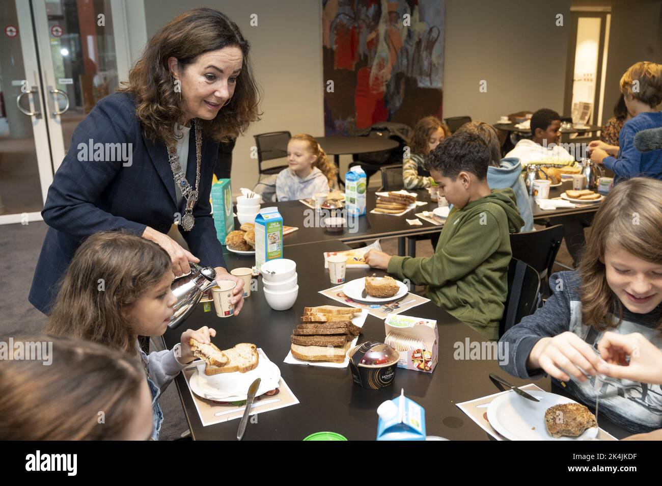 2022-10-03 08:52:35 AMSTERDAM - Mayor Femke Halsema during the Mayor's ...