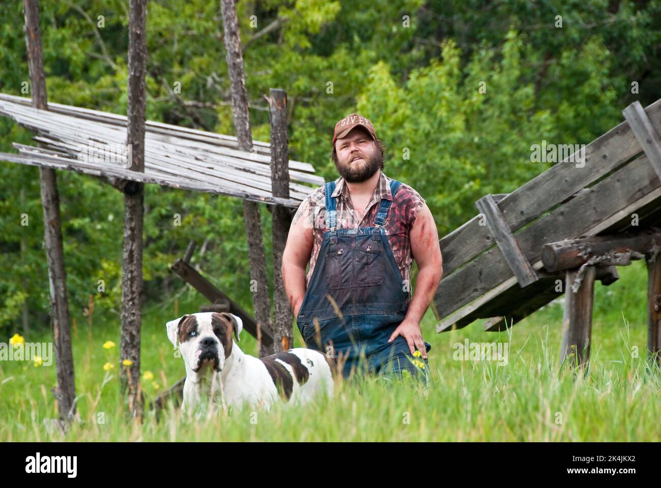 TYLER LABINE in TUCKER AND DALE VS EVIL (2010), directed by ELI CRAIG ...