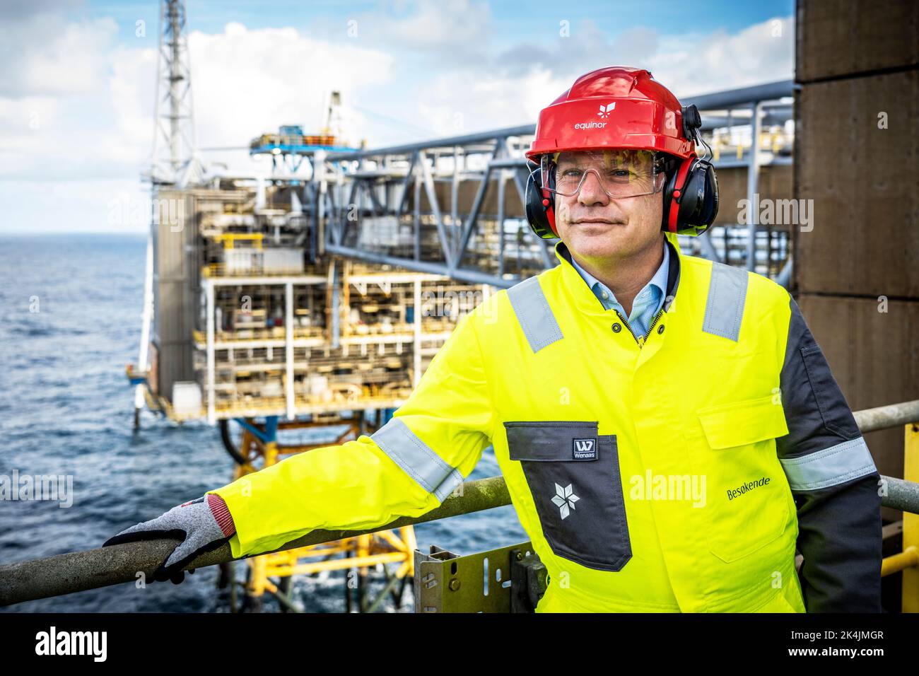 Stavanger 20221001.CEO of Equinor Anders Opedal in connection with ...