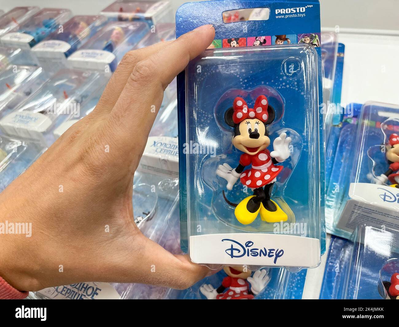 Tyumen, Russia-September 09, 2022: Minnie Mouse is a cartoon character ...