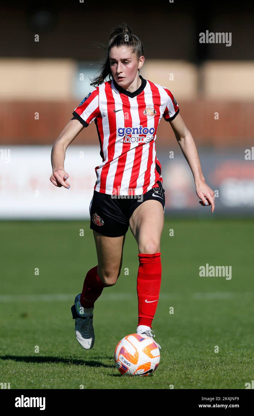 Sunderland's Emily Scarr in action during the FA Women's Continental ...