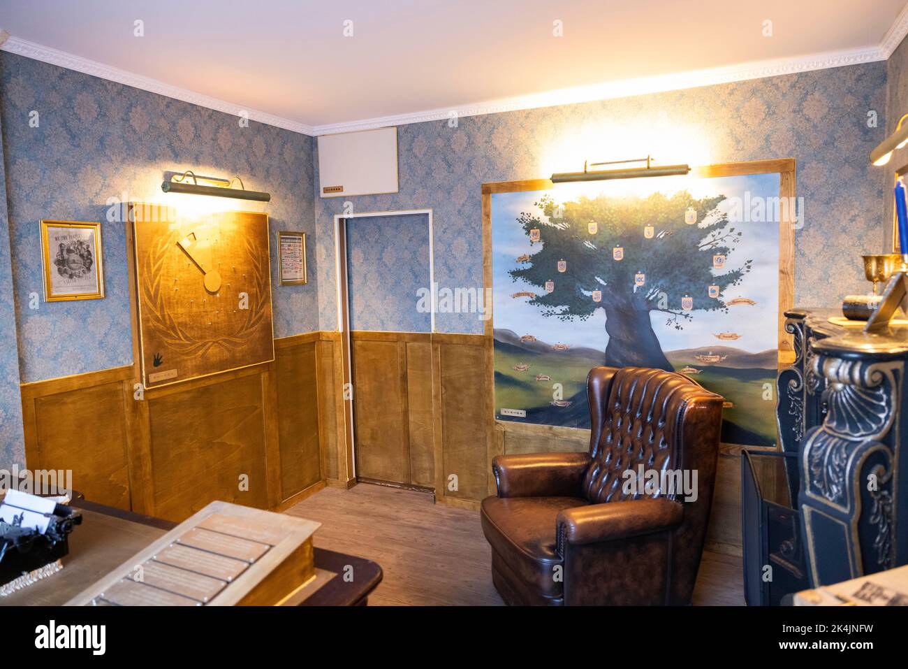 Bochum, Germany. 01st Oct, 2022. View into the final room "Unsolved ...