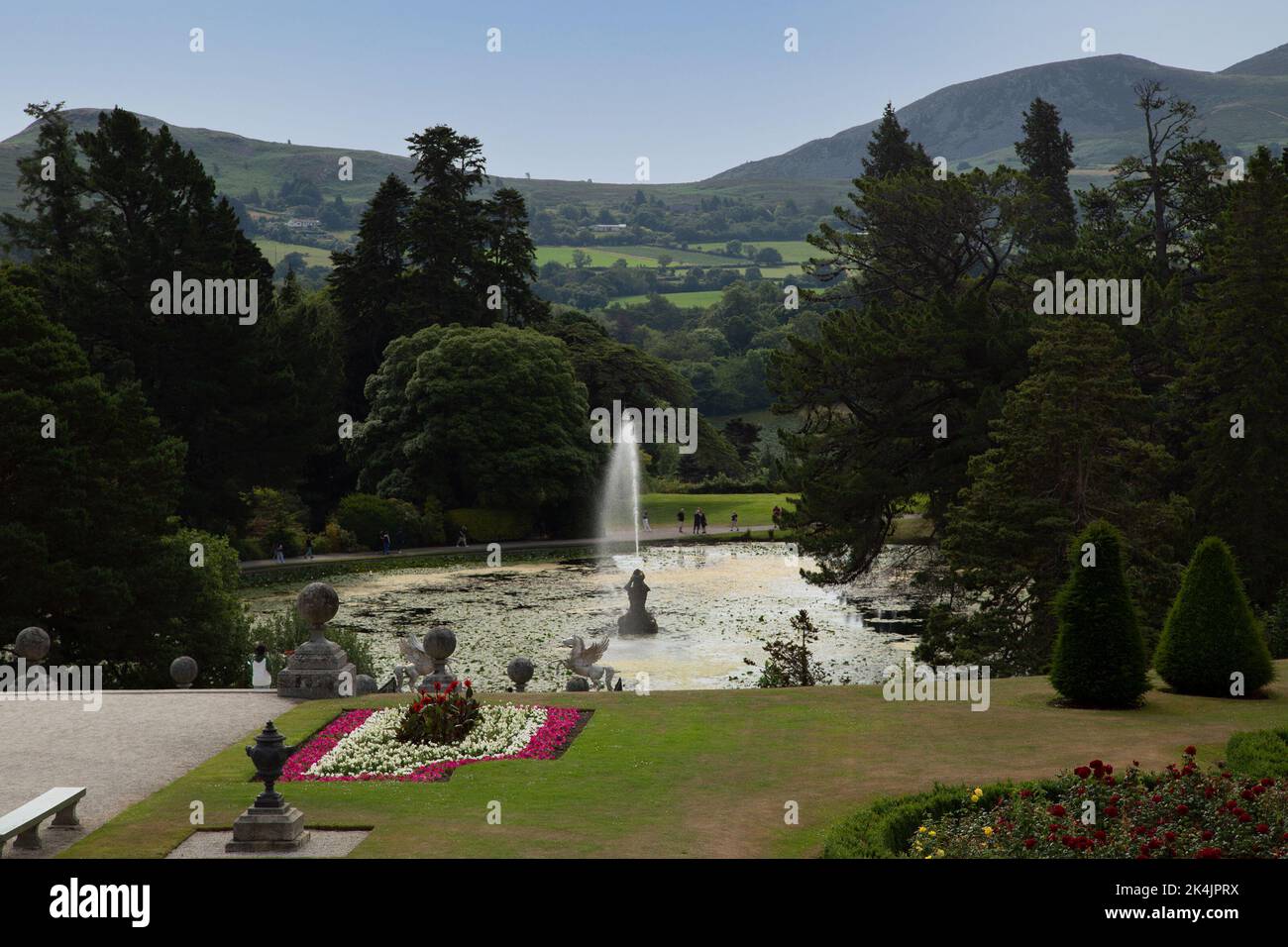 Powerscourt House and Gardens, one of the most beautiful estates in ...